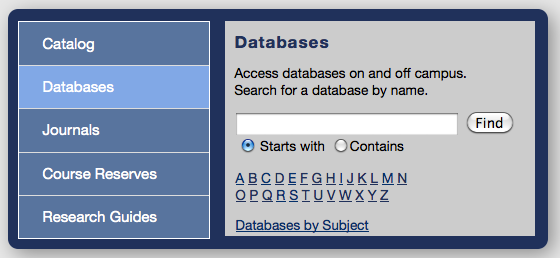 database-search